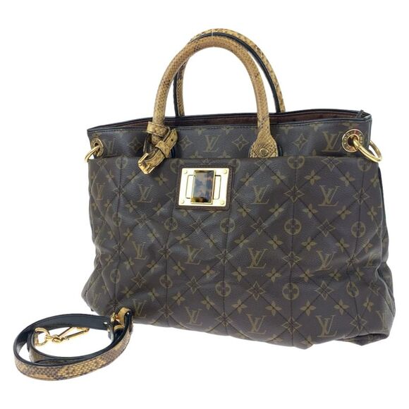 Louis Vuitton | Bags | Louis Vuitton Monogram Etoile Exotic Gm Ostrich ...